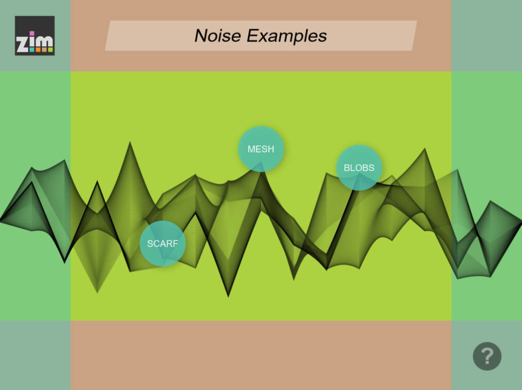 ZIM Noise - Generative Art and the HTML Canvas with JavaScript
